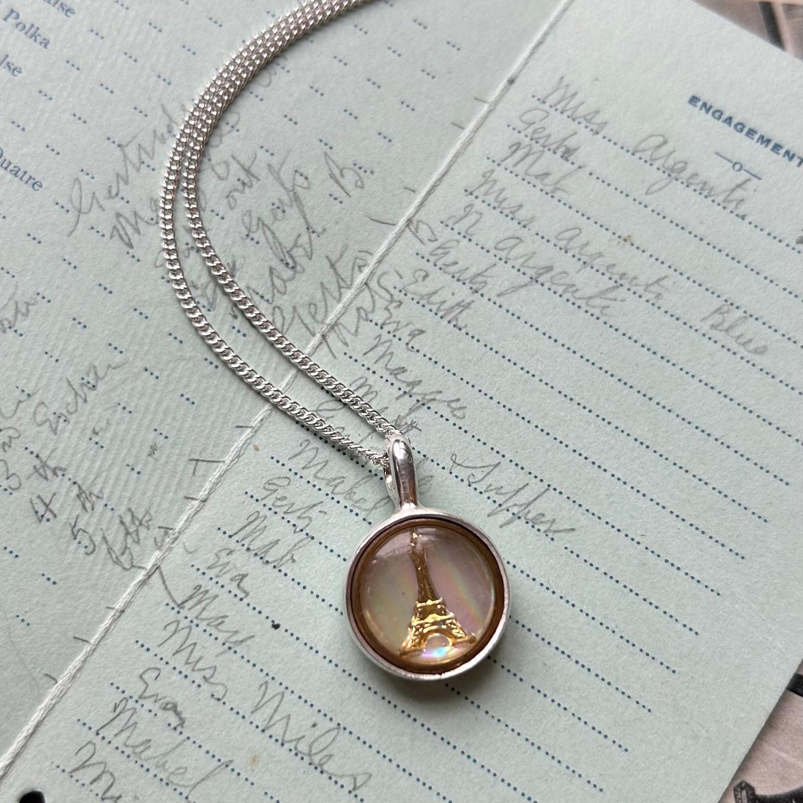 Paris button necklace - Vivienne Ridley